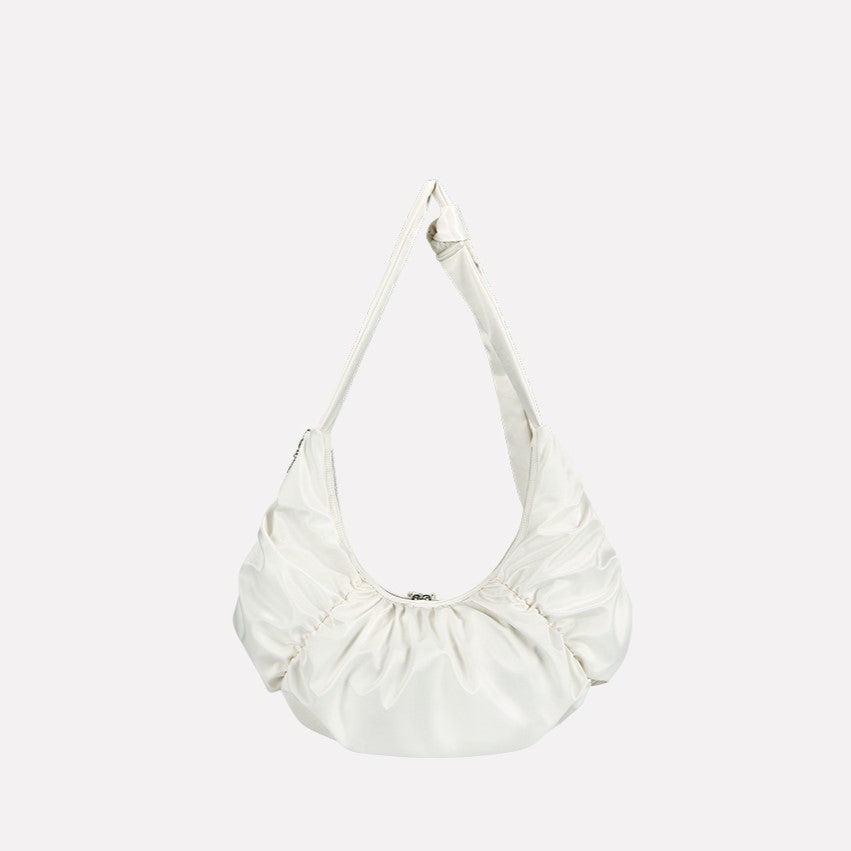 MYSHELL Pearly 個性褶皺牛角包 (2色) – NOTAG TAIWAN