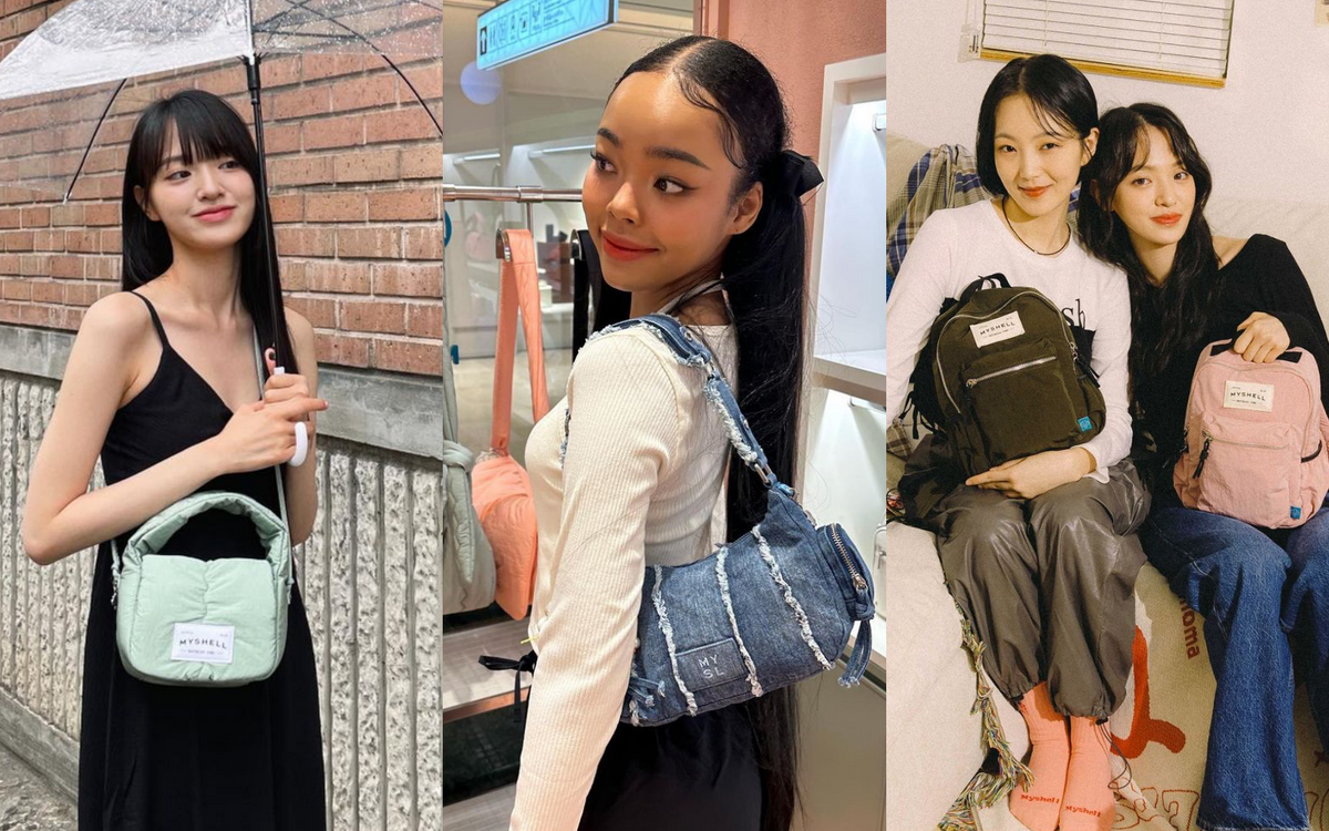 2024年大勢時尚！韓國學生國民包「MYSHELL」人氣款式一次看！ – NOTAG TAIWAN