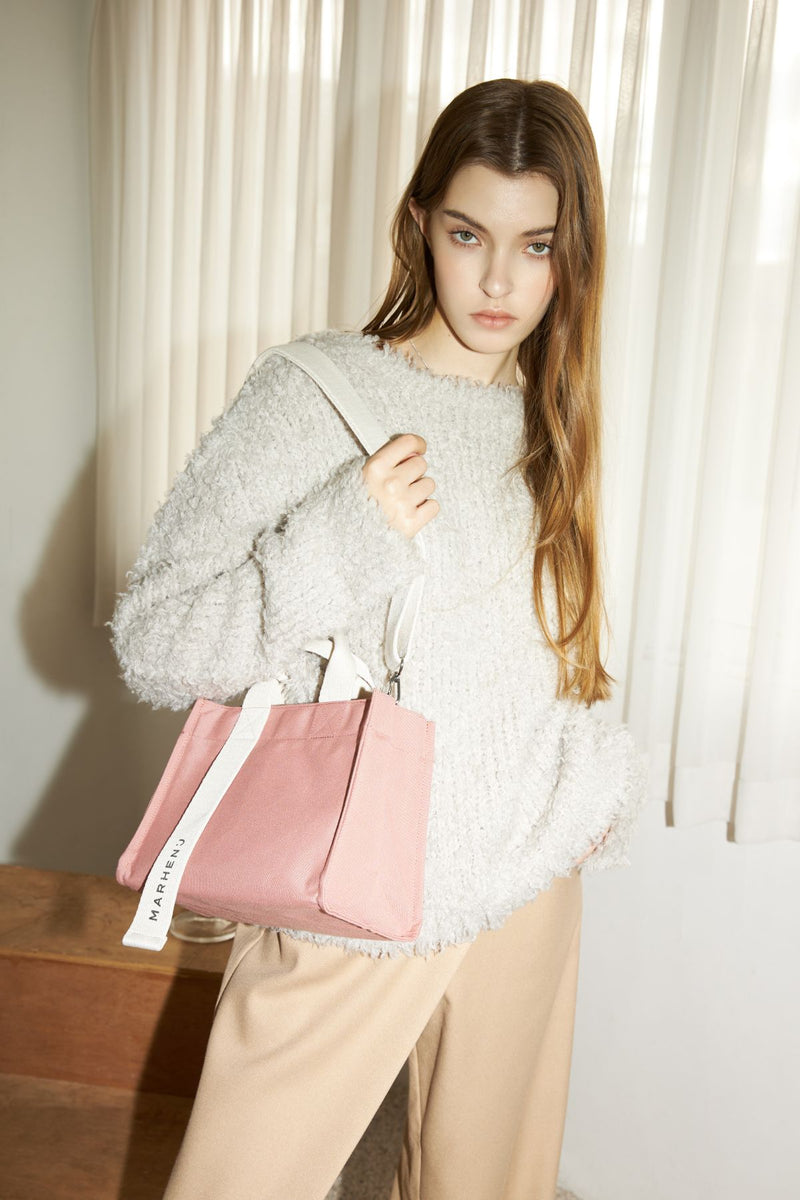 MARHEN.J Rico Mini Comfort 粉紅色帆布包 – NOTAG TAIWAN