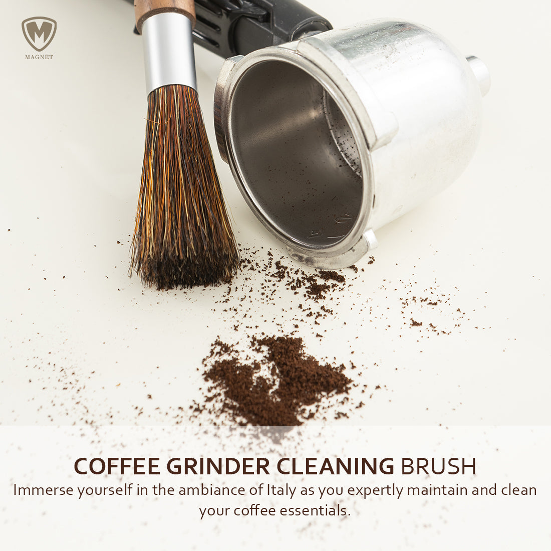 [SILSTAR] MATRIX ESD Magnet Coffee Grinder Cleaning Brush – NOTAG TAIWAN