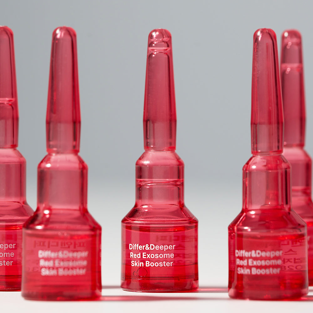 [THE MOMENT] DIFFER&DEEPER Red Exosome Skin Booster 2ml*5ea Starter Pa – NOTAG TAIWAN
