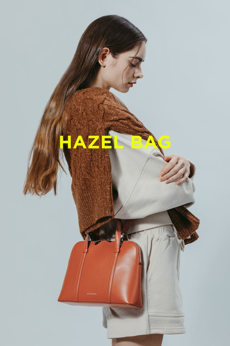 MARHEN.J Hazel 磚橘色蘋果皮革三用包 – NOTAG TAIWAN